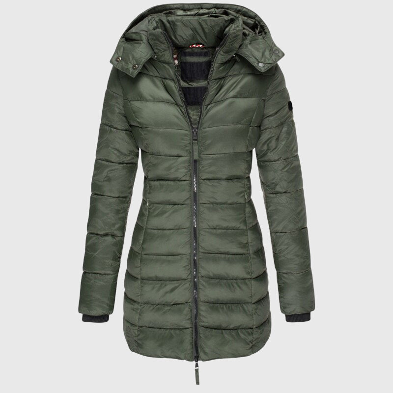 Elise™ - Long down jacket – The Bennett Sisters Bozeman
